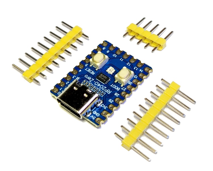 RP2040-Zero Raspberry Pi Pico плата - купить в duino.ru