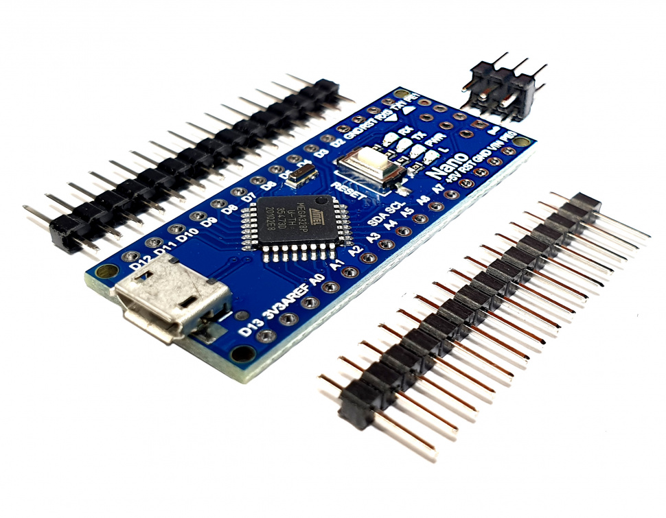 Arduino Nano V3.0 с micro-USB разъемом - купить в duino.ru