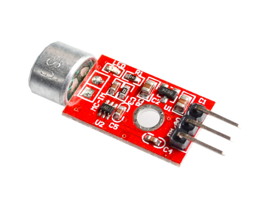 Ардуино микрофон с усилителем MAX9812 - купить в магазине duino.ru